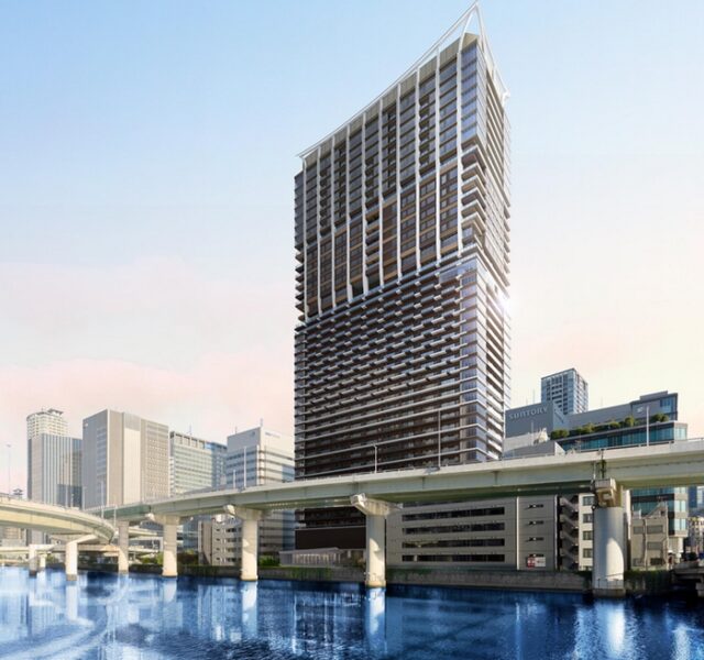 パークタワー大阪堂島浜（地上40階・高さ162m・総戸数513戸）三井ガーデンホテルプレミア（220室）2027年5月竣工（三井不動産レジデンシャル）