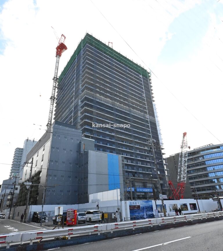 ジオタワー大阪十三（39階・高さ143m・712戸）2026年1月竣工、JUSO CROSS（十三クロス）2026年4月17日一部開業 阪神 ...