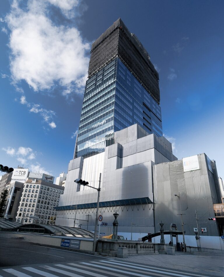 ヒューリック （仮称）心斎橋プロジェクト（28階建・高さ133m・延床面積4.6万㎡）2026年2月竣工予定「THE GATE HOTEL 大阪 by HULIC」2026年6月開業