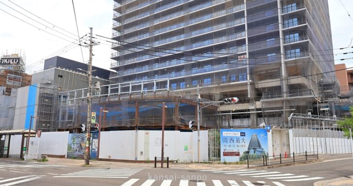 ジオタワー大阪十三（39階・高さ143m・712戸）2026年1月竣工、JUSO CROSS（十三クロス）2026年4月17日一部開業 阪神 ...